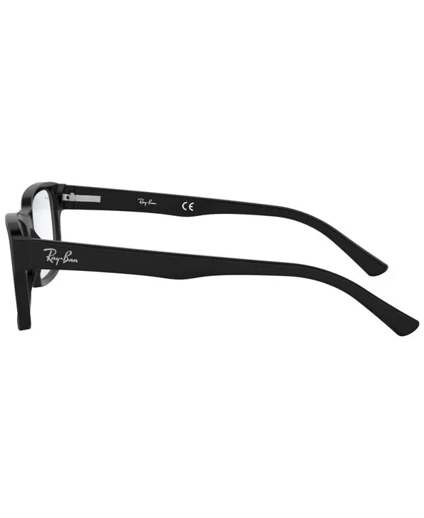 Ray-ban Rectangle Eyeglasses - Matte Blac