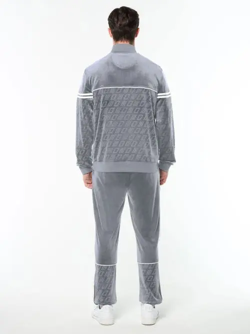 SERGIO TACCHINI Bandiera Track Jacket - Sleet