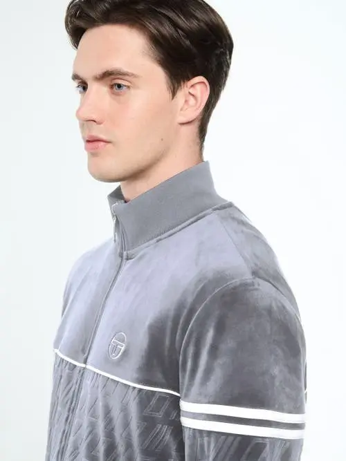 SERGIO TACCHINI Bandiera Track Jacket - Sleet