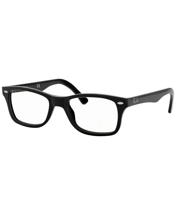 Ray-ban Rb5228 Square Frame Eyeglasses - Black