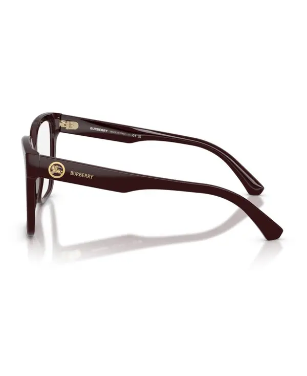 Burberry Square Eyeglasses - Bordeaux