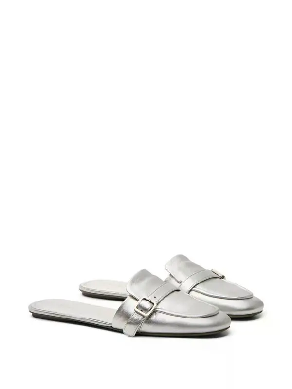 Marsèll Buckle-strap Metallic Mules