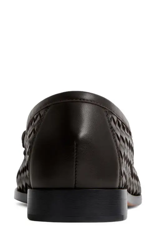 Bottega Veneta Sveglia Intrecciato Loafer - Espresso