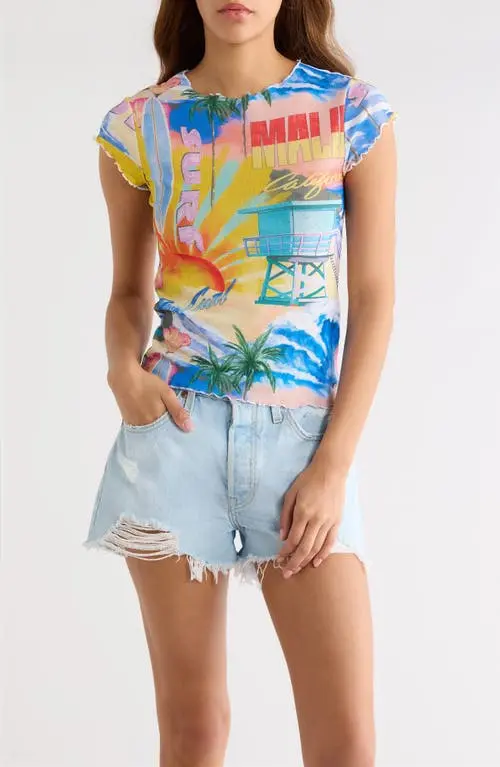 Rip Curl Hotel Malibu Semisheer T-shirt