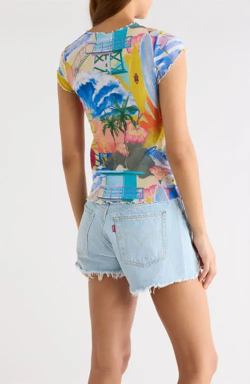 Rip Curl Hotel Malibu Semisheer T-shirt