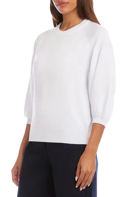 Karen Kane Puff Sleeve Sweater
