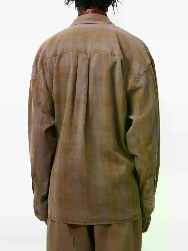 Our Legacy Checked Chest-pocket Shirt