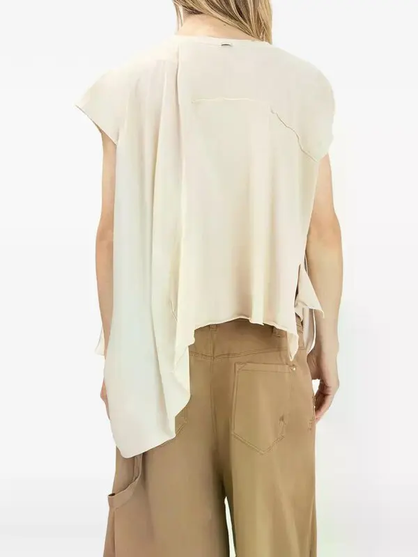 High Layered Panel T-shirt