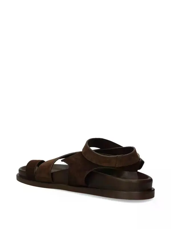 BIBI LOU Suede Crossover Sandals