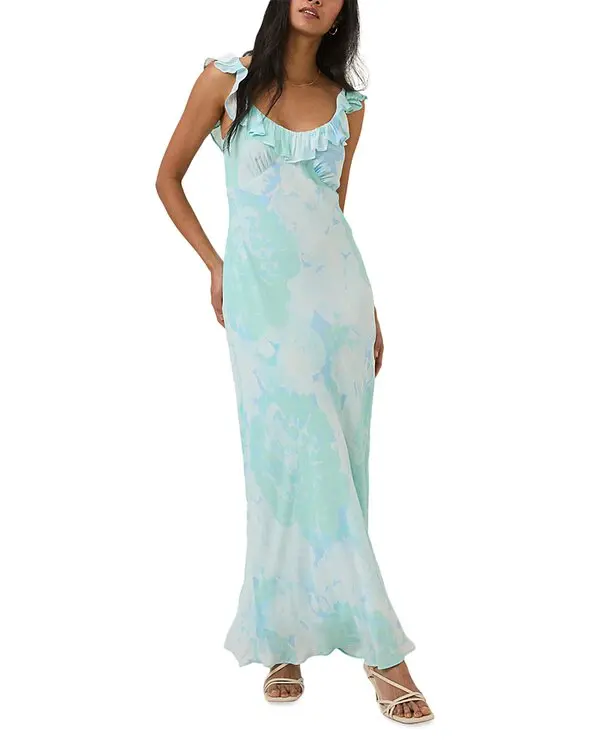 NOBODY'S CHILD Logan Midaxi Dress - Light/pastel