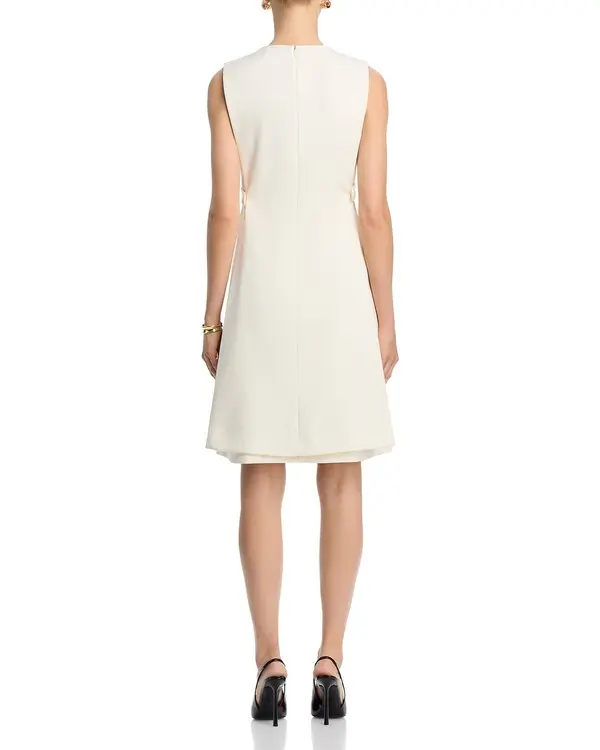 Rickie Freeman For Teri Jon Crepe Apron Dress