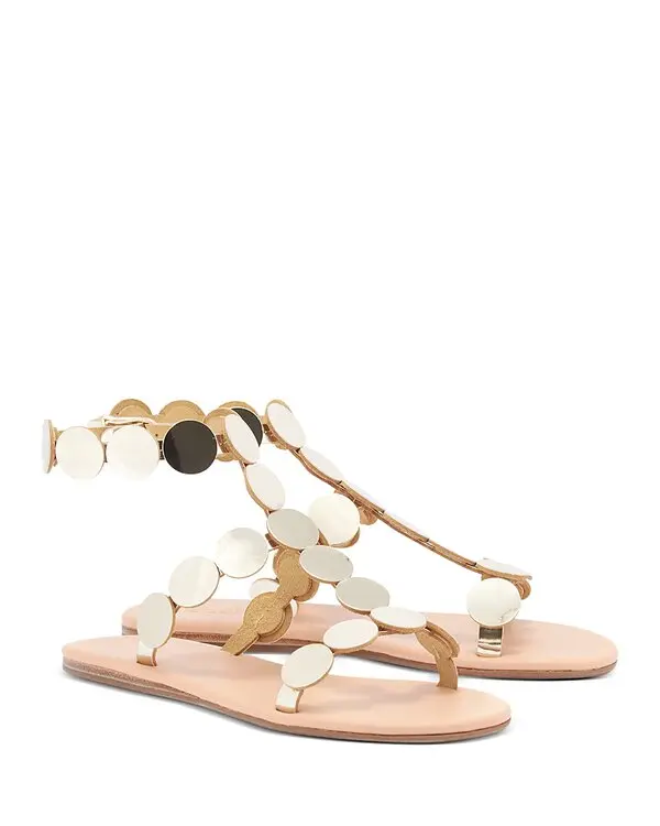 ANCIENT GREEK SANDALS Triton Mirror Sandals