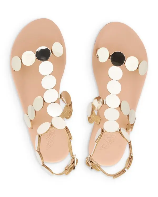 ANCIENT GREEK SANDALS Triton Mirror Sandals