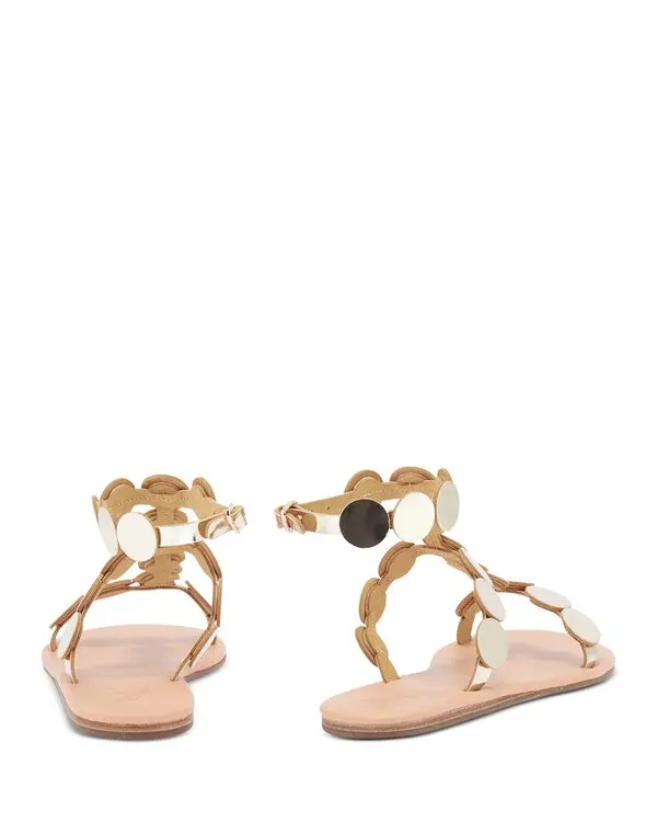 ANCIENT GREEK SANDALS Triton Mirror Sandals