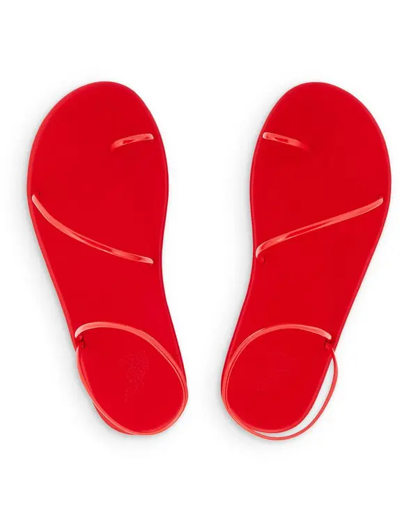 ANCIENT GREEK SANDALS Kansiz Sandals - Red