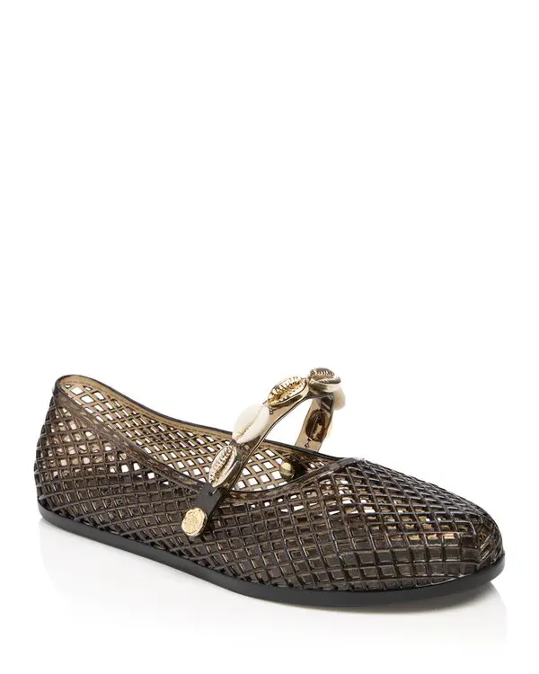 ANCIENT GREEK SANDALS Iro Shells Jelly Flats