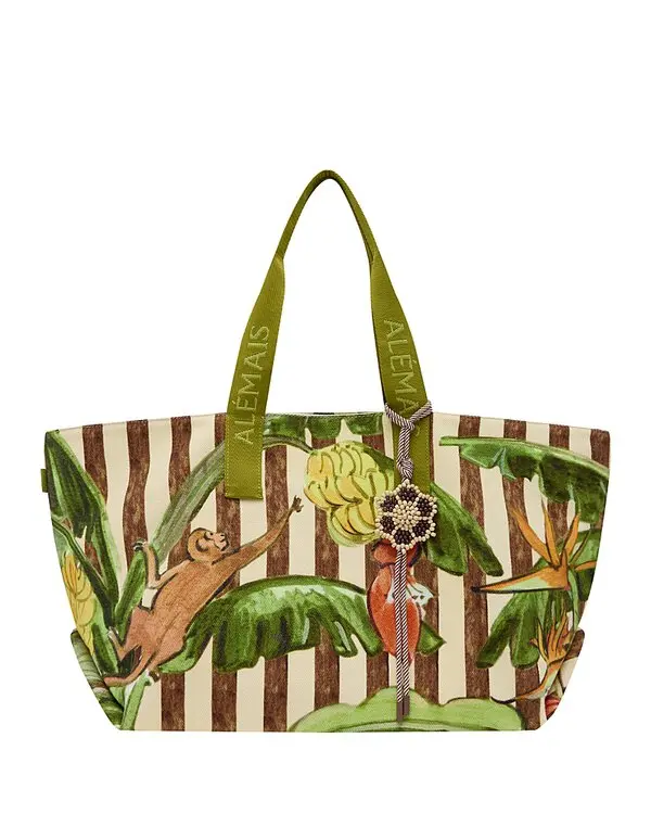 ALEMAIS Toucan Tango Canvas Beach Tote - Multi