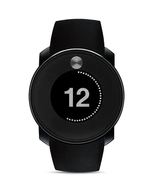 Movado Digital Display Watch - Black