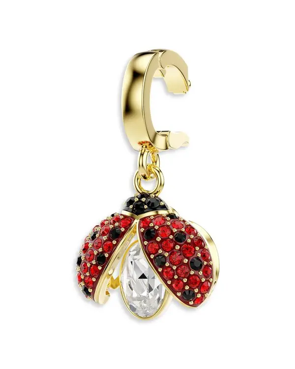 SWAROVSKI Idyllia Ladybug Charm - Red
