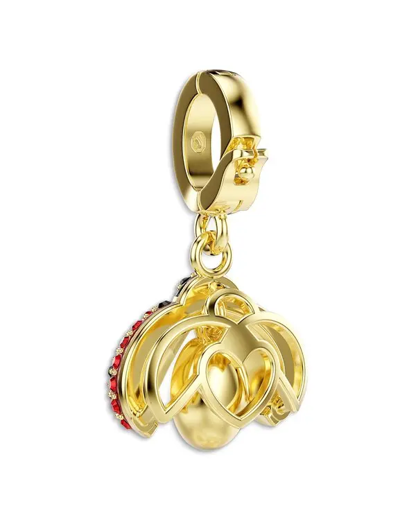 SWAROVSKI Idyllia Ladybug Charm - Red