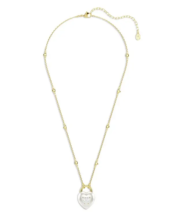 SWAROVSKI Idyllia Heart Pendant Necklace - White