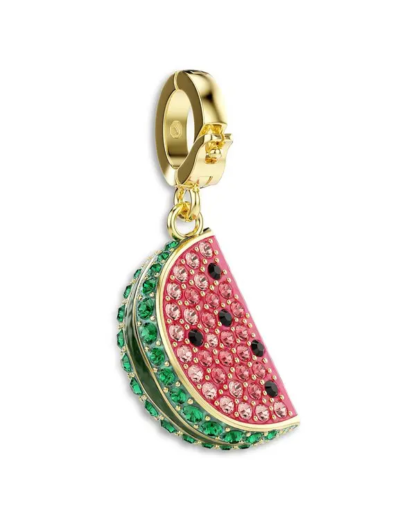 SWAROVSKI Idyllia Crystal Watermelon Charm - Multicolored
