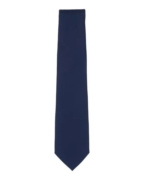 Thomas Pink Classic Textured Satin Tie - Navy