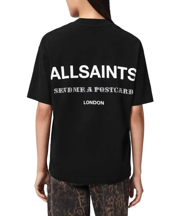 ALLSAINTS Dreamer Etta Graphic T-shirt - Black