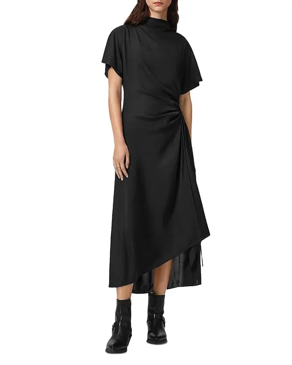 ALLSAINTS Rosie Silk Blend Dress