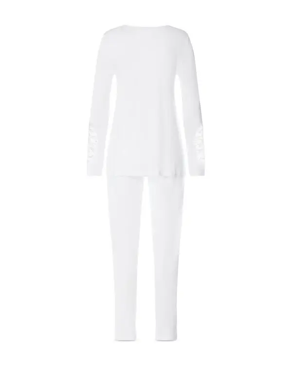 Hanro Belen Top & Pants Pajama Set