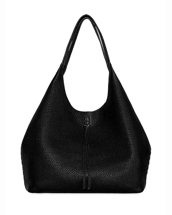 Rebecca Minkoff Darren Signature Large Leather Tote Bag - Black