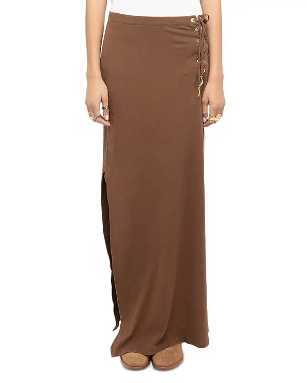 Zadig&Voltaire Juno Maxi Skirt - Coconut
