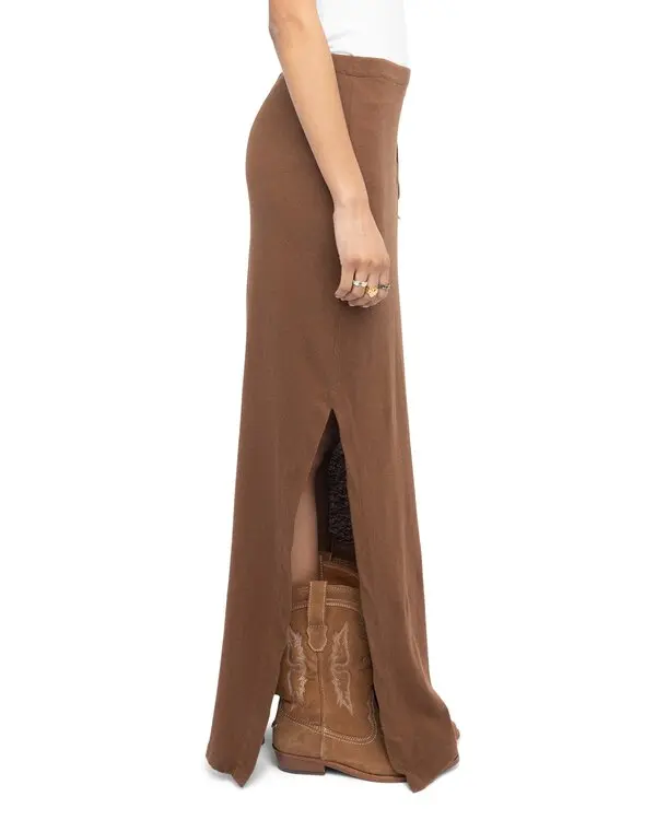 Zadig&Voltaire Juno Maxi Skirt - Coconut