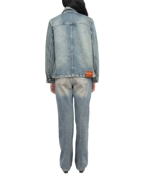 Zadig&Voltaire Lienna Denim Jacket - Light Blue