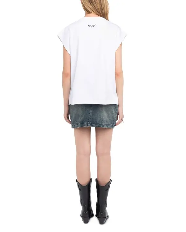 Zadig&Voltaire Cloex Voltaire Embellished Tee