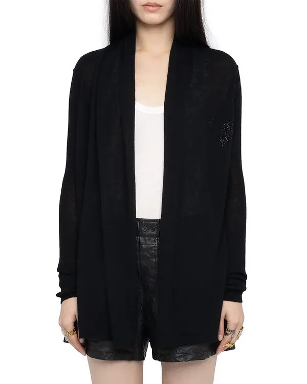 Zadig&Voltaire Robyn Cashmere Cardigan - Black
