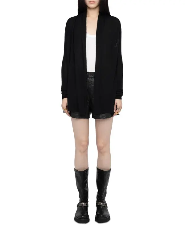 Zadig&Voltaire Robyn Cashmere Cardigan - Black