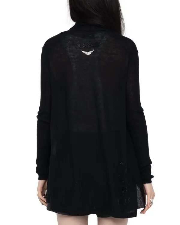 Zadig&Voltaire Robyn Cashmere Cardigan - Black