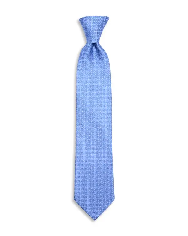 Bloomingdale'S Silk Classic Floral Neck Tie - Blue