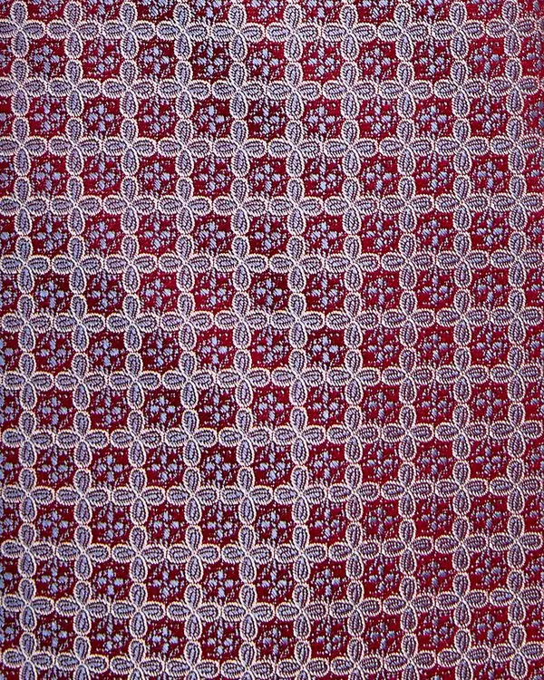 Bloomingdale'S Silk Classic Floral Neck Tie - Red