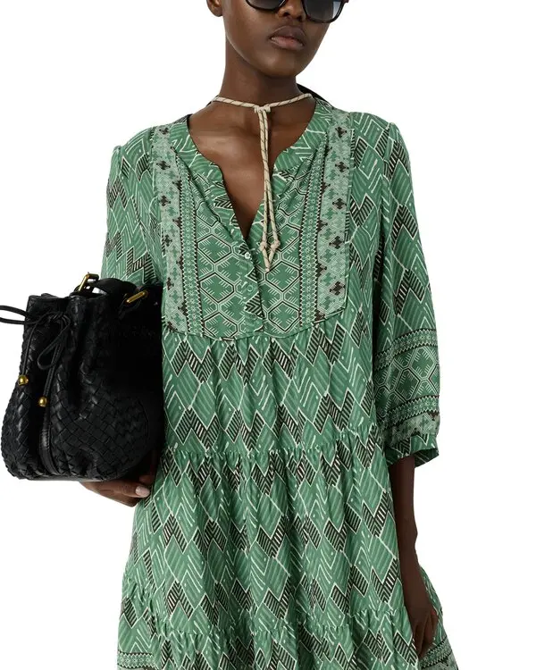 Gerard Darel Rim Tiered Dress