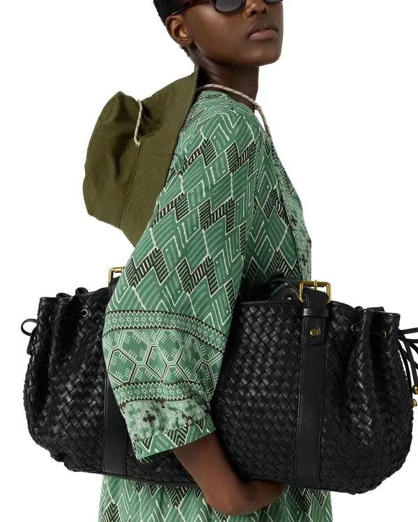 Gerard Darel Rim Tiered Dress