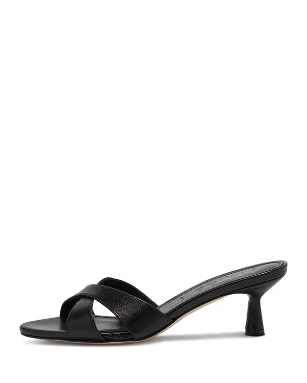 AeydĒ Vero Nappa Leather Sandals - Black