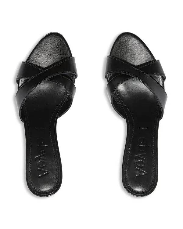 AeydĒ Vero Nappa Leather Sandals - Black