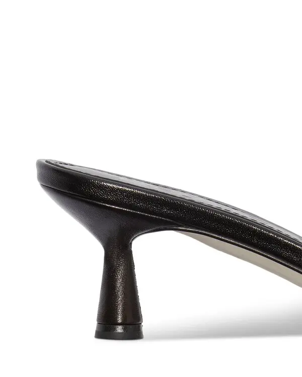 AeydĒ Vero Nappa Leather Sandals - Black