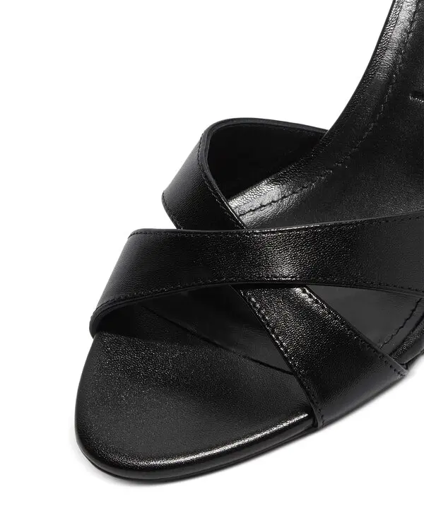 AeydĒ Vero Nappa Leather Sandals - Black