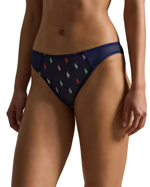 Polo Ralph Lauren Embroidered Bikini Bottom