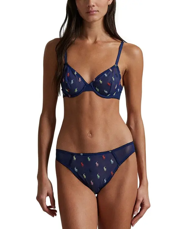 Polo Ralph Lauren Embroidered Bikini Bottom