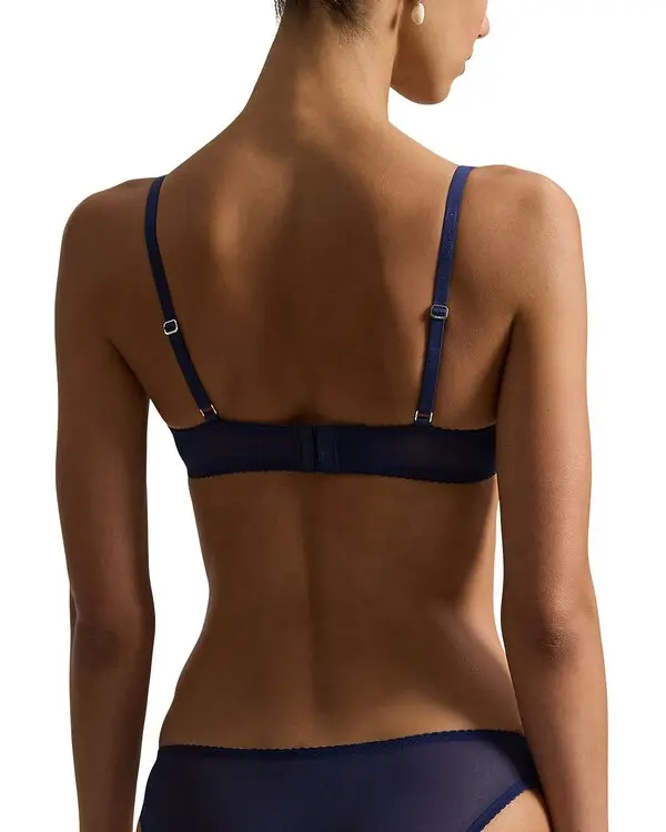 Polo Ralph Lauren Embroidered Demi Bra