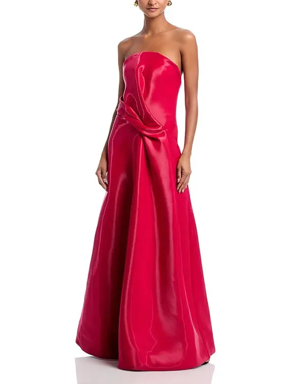 KATE BARTON Liquid Gown - Raspberry
